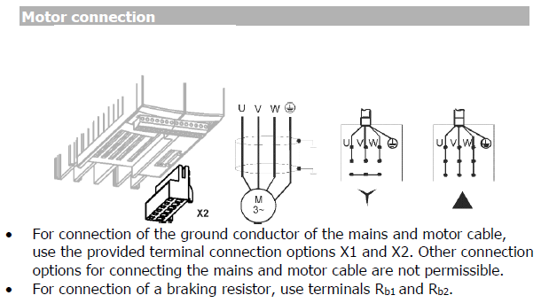 [Drives] [Start] [ACU] Wiring