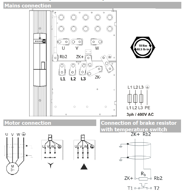 [Drives] [Start] [ACU] Wiring
